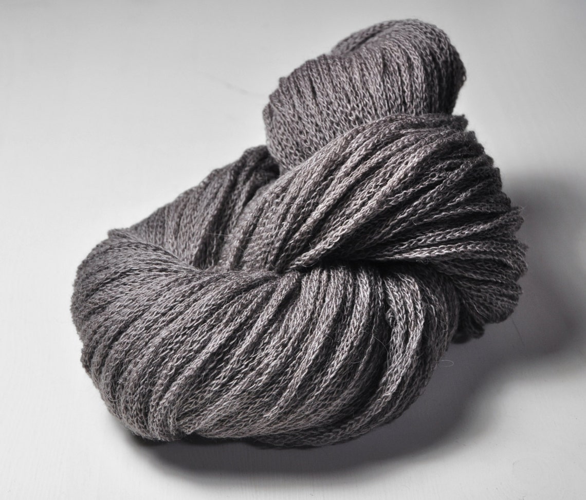 Dusty Walnut Wood Merino / Alpaca / Yak DK Yarn Winter - Etsy