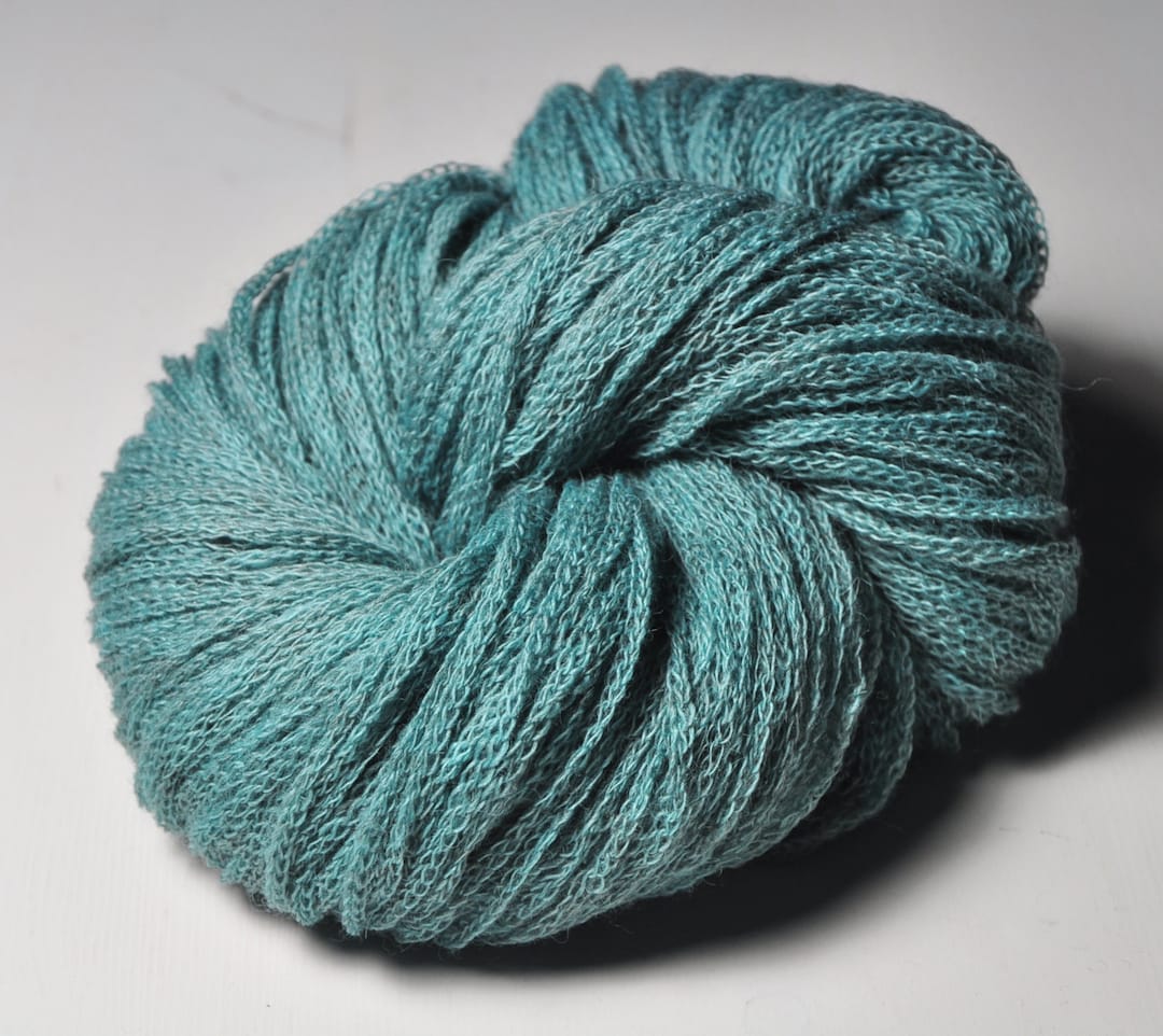 Dust Covered Turquoise (2) - Merino / Alpaca / Yak DK Yarn - Winter ...