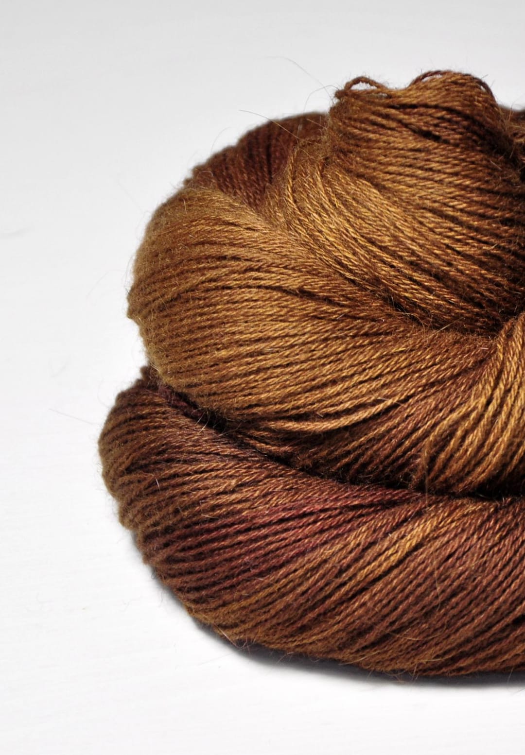Spilt Cinnamon Powder - Angora Lace Yarn by Dyeforyarn - Cruelty-free ...