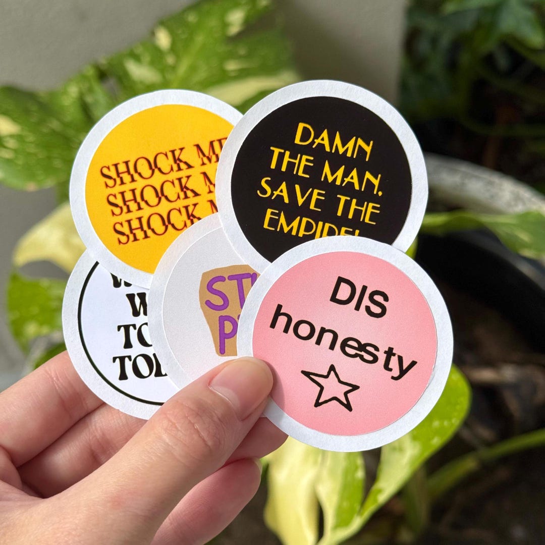 Empire Records Sticker Pack (5 Pack), Gloss Stickers, Matte Stickers ...