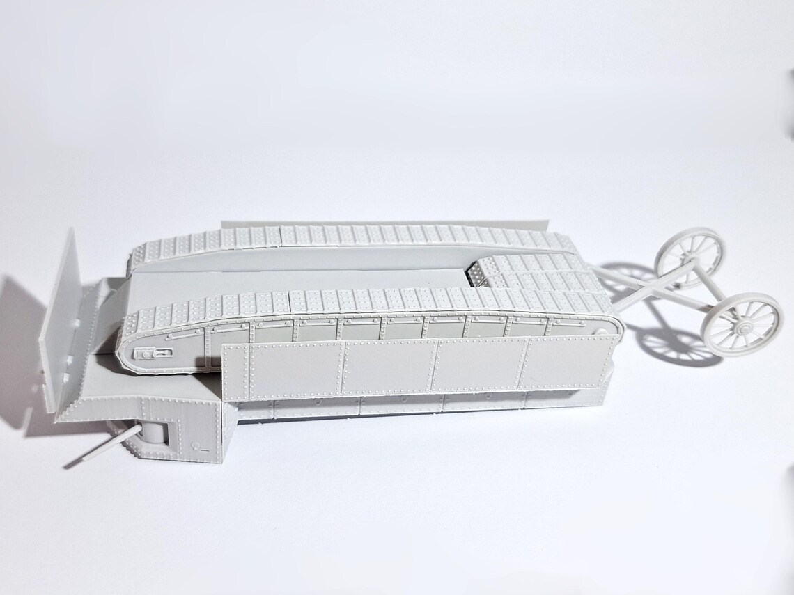 William Foster’s Battletank WW1 British Paper Tank Scale Model Kit 1/72 ...