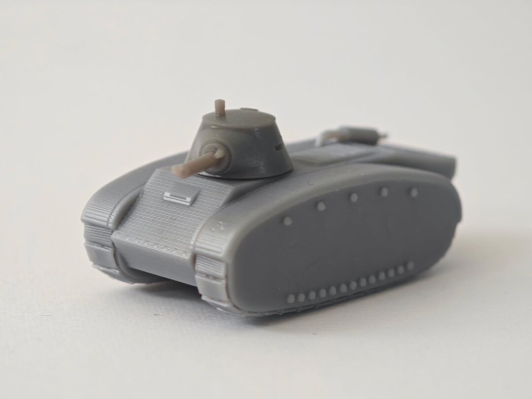 AEM One-man Tank 1/72 Resin Test Prints - Etsy