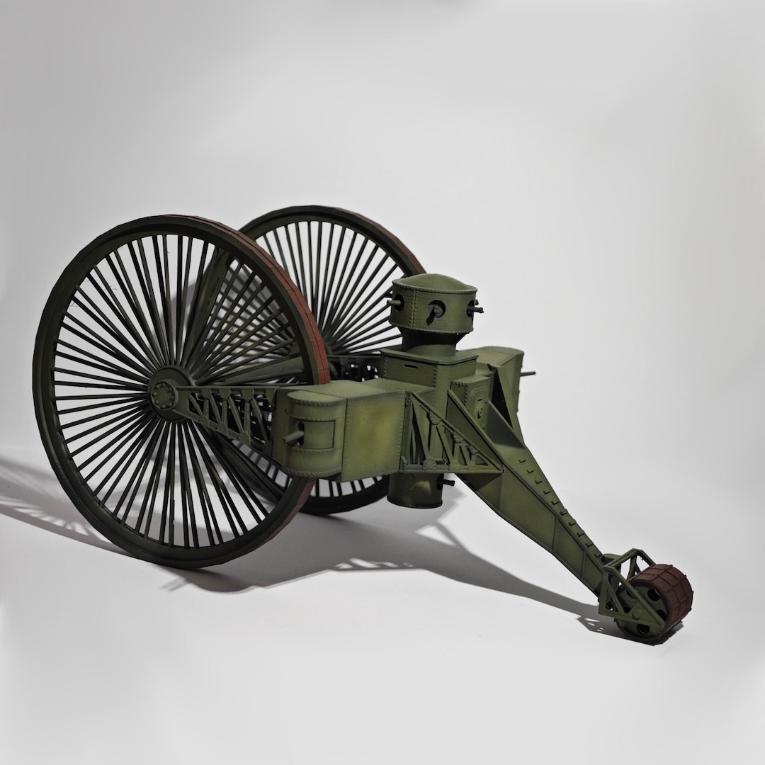 Tsar Tank WW1 Russian Military Prototype Tank Scale Model Kit 1/72 1/35 ...