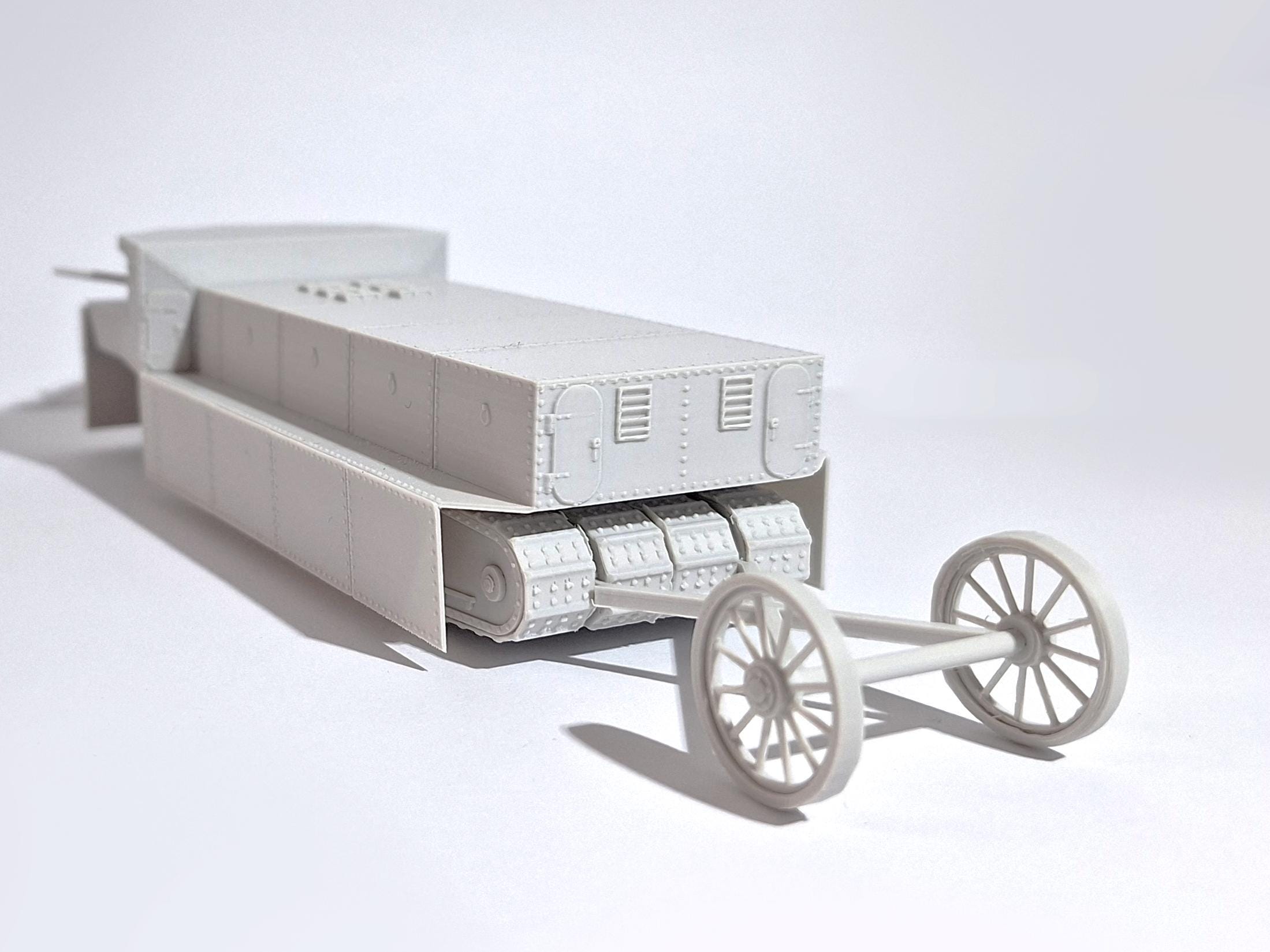 William Foster’s Battletank WW1 British Paper Tank Scale Model Kit 1/72 ...