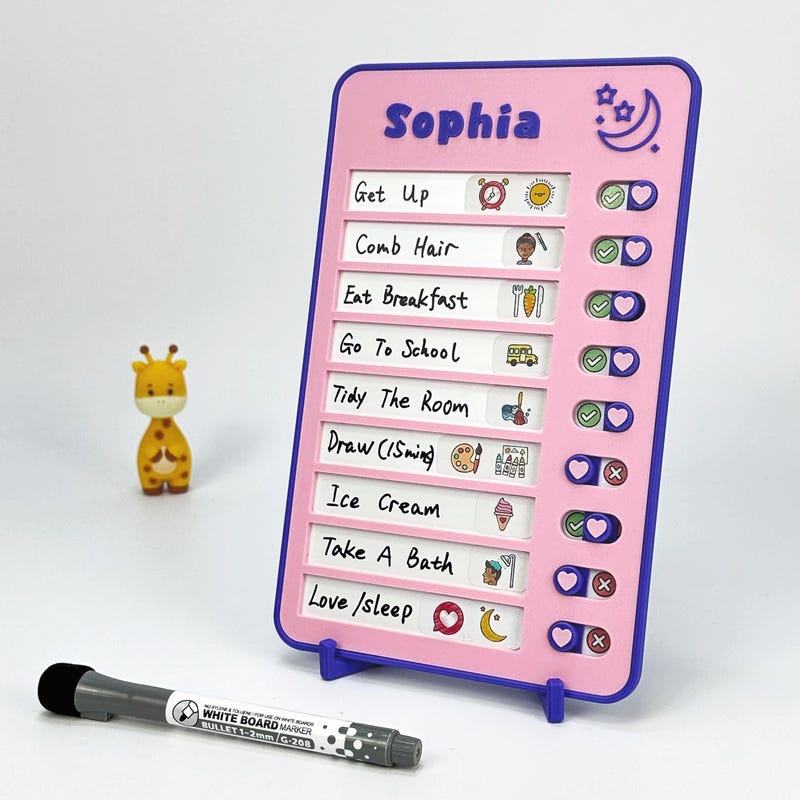 Magnetic Task Tracker - Etsy