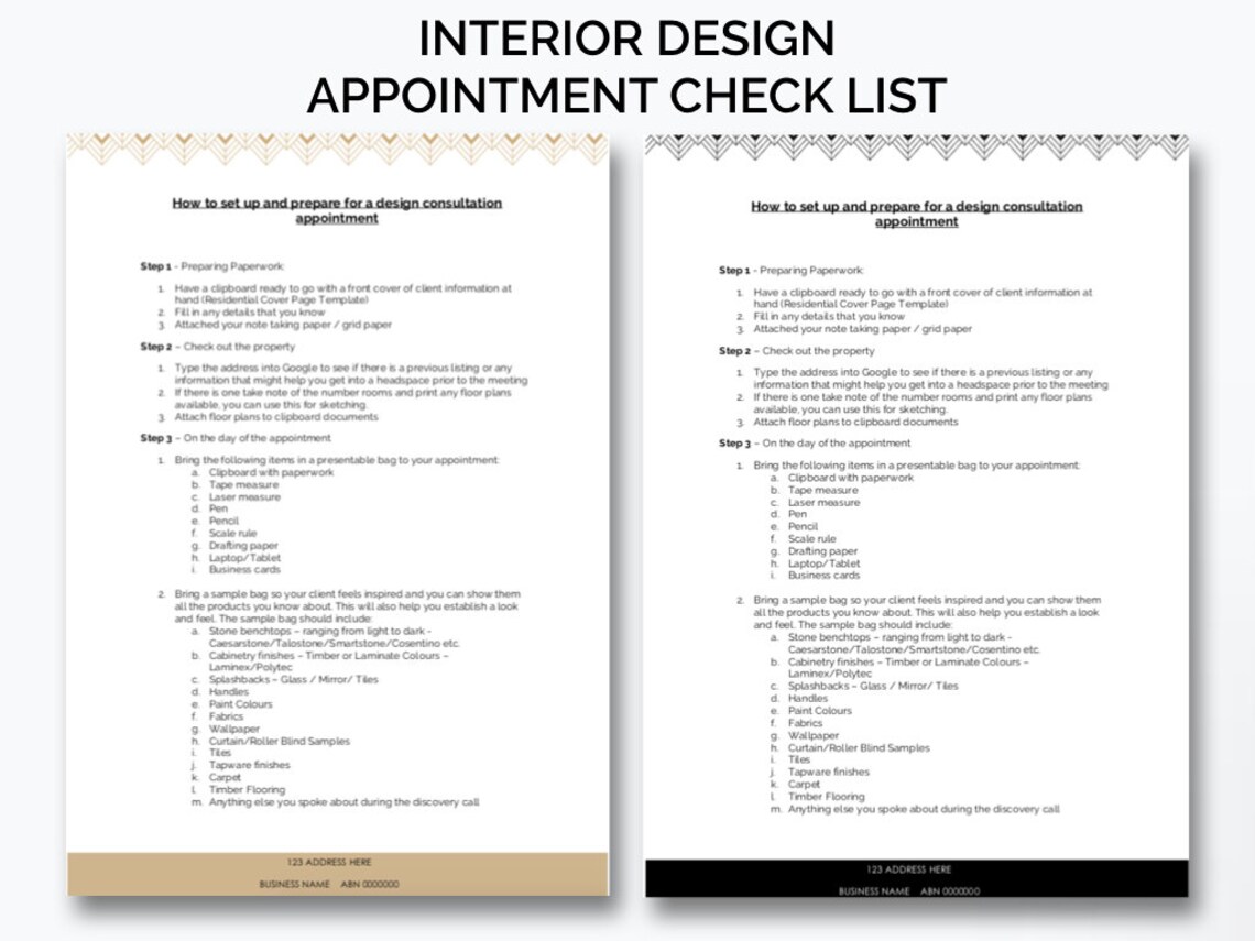 Design d'intérieur Configuration d'un nouveau client PERSONNALISABLE ...
