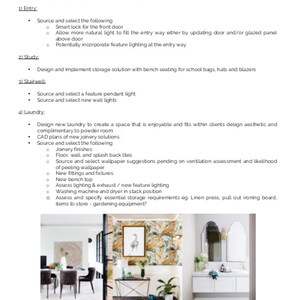 Interior Design Contract Template CUSTOMISABLE Return Brief Fee ...