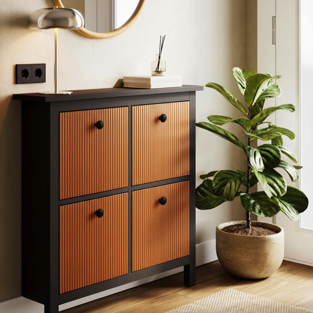 IKEA Hemnes Makeover Kit | Custom HDF Decorative Door Overlays | Modern ...