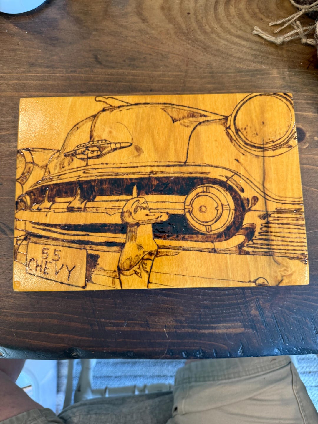 Classic Chevy Front End on Pine - Etsy