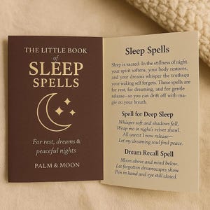 The Little Book of Night Magic | Bedtime Ritual Zine for Winding Down ...