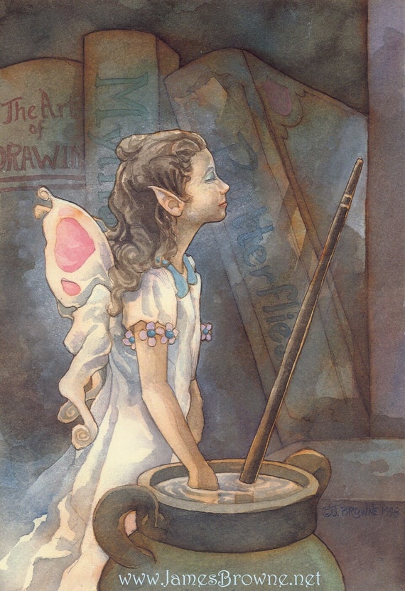 Magic Touch 8.5x11 Signed Print - Etsy