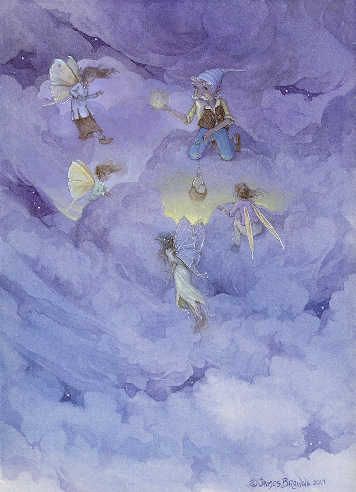 Stardust Fairies 8.5x11 Signed Print - Etsy