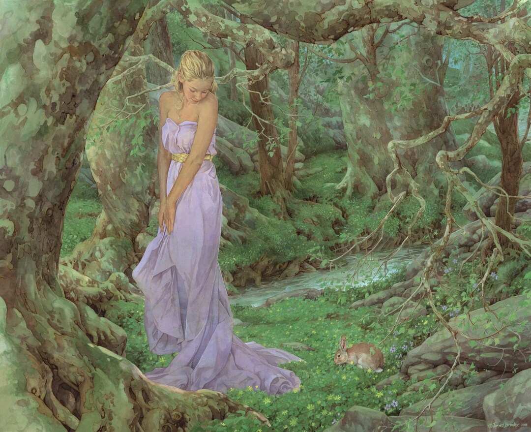 Spring Maiden 8.5x11 Signed Print - Etsy