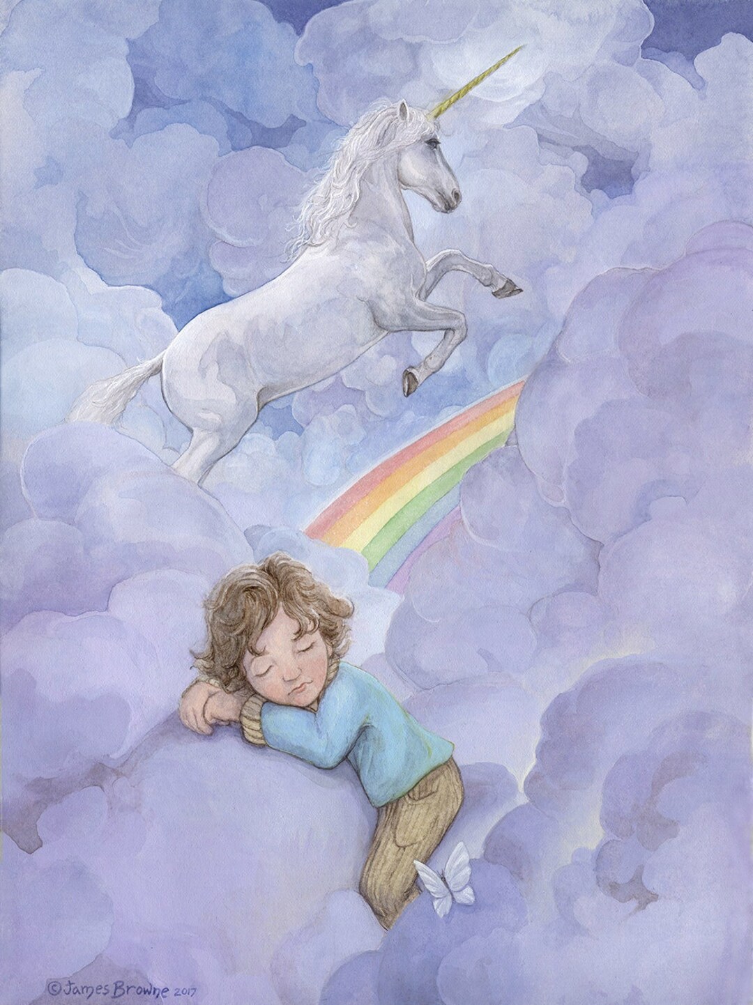 Unicorn Dream 8.5x11 Signed Print - Etsy