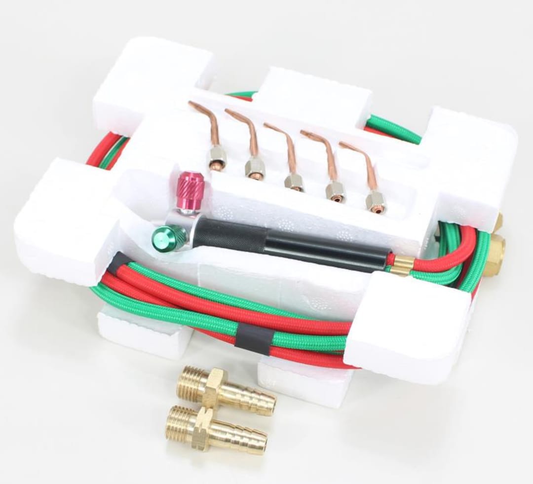 Mini Jewelry Torch Kit With 5 Interchangeable Tips – Precision Gas ...
