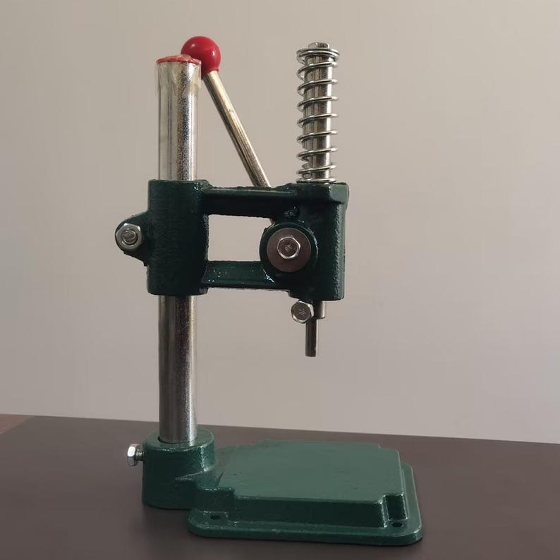 Manual Button Press Machine – Hand Press Tool for Bag Buckles & Fabric ...