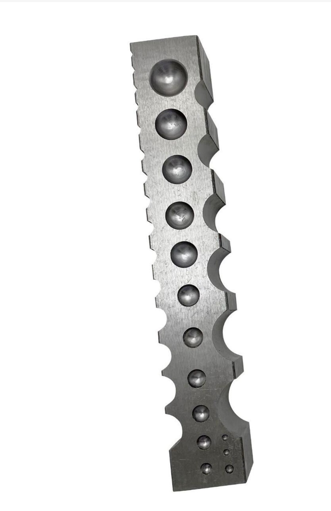 Steel Dapping Block – Multi-groove Metal Forming & Doming Tool for ...
