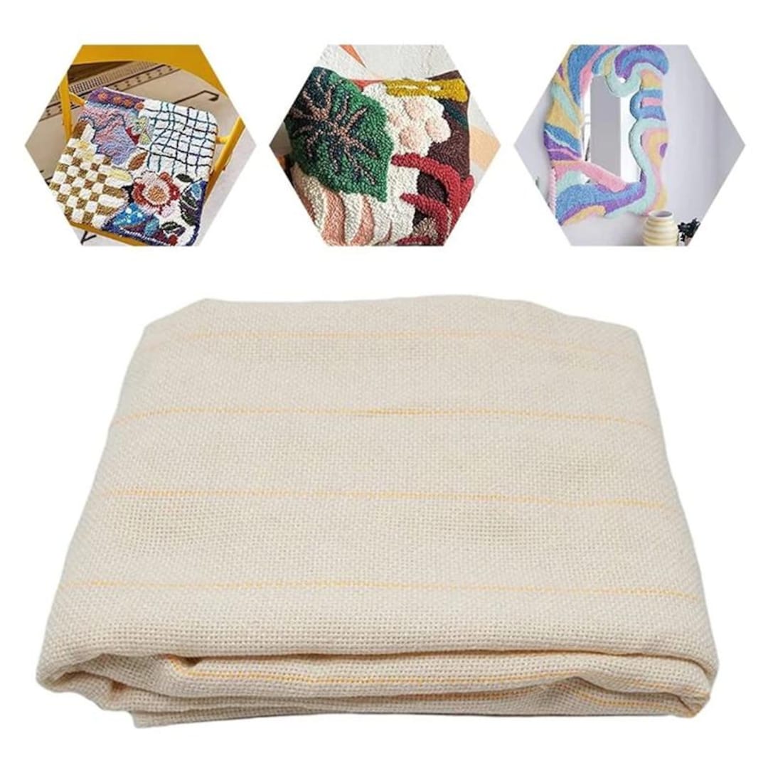 Monk Cloth Tufting Fabric With Marked Lines – Primary Backing Cloth for ...
