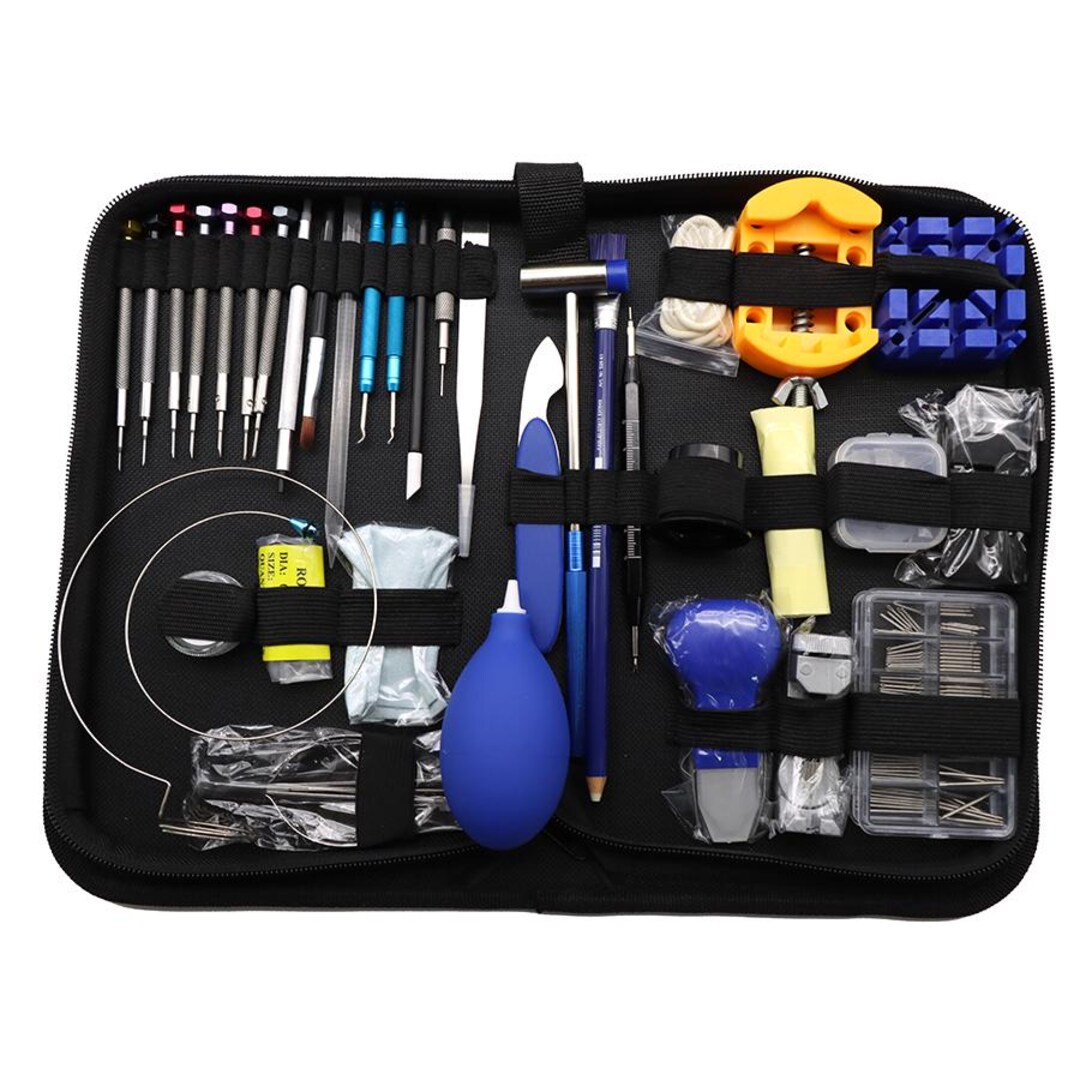 178-piece Watch Repair Kit – Complete Tool Set for Battery Replacement ...