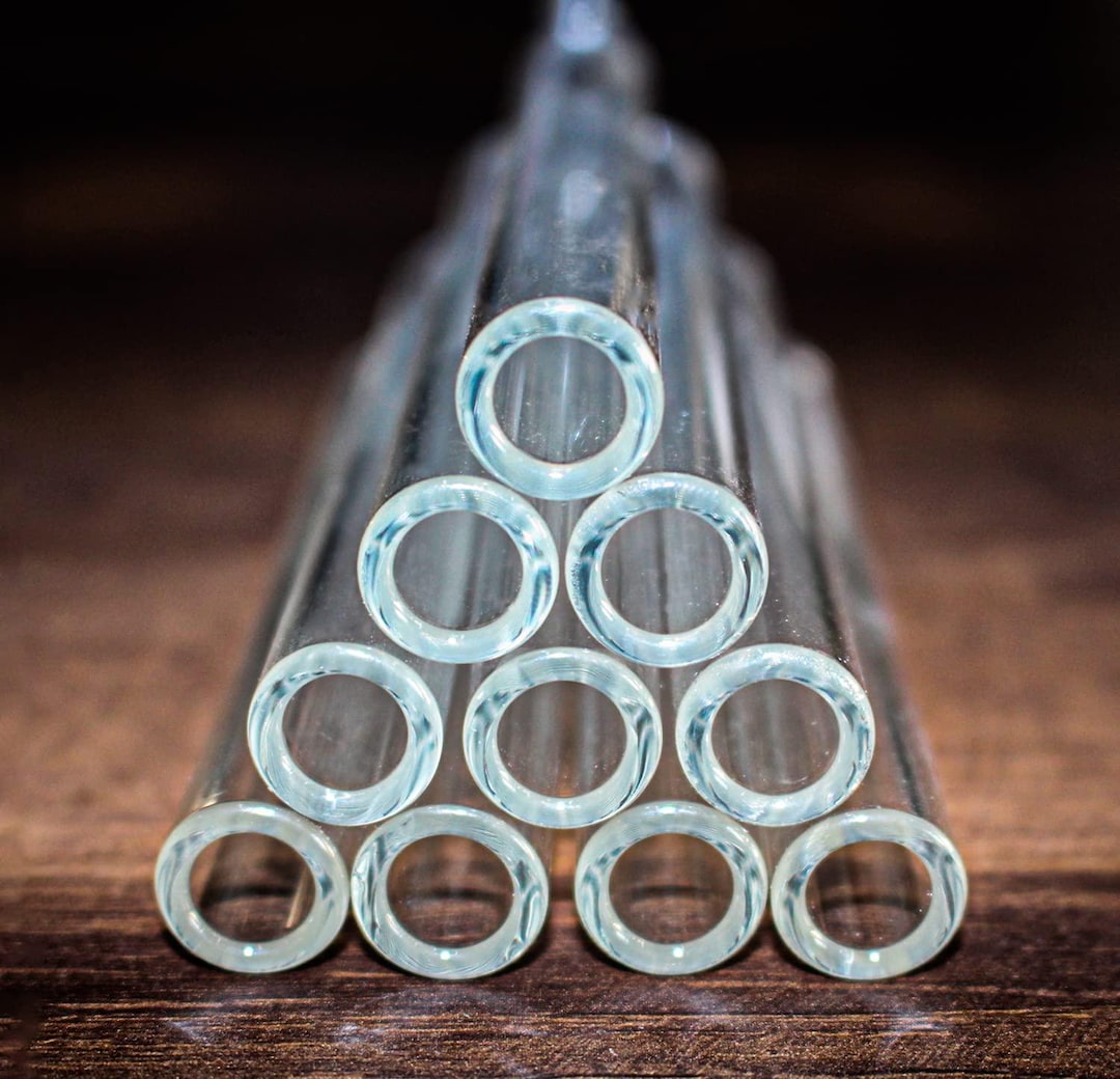 4-inch Borosilicate Glass Blowing Tubes (10-pack) – 10 Mm OD, 2 Mm ...