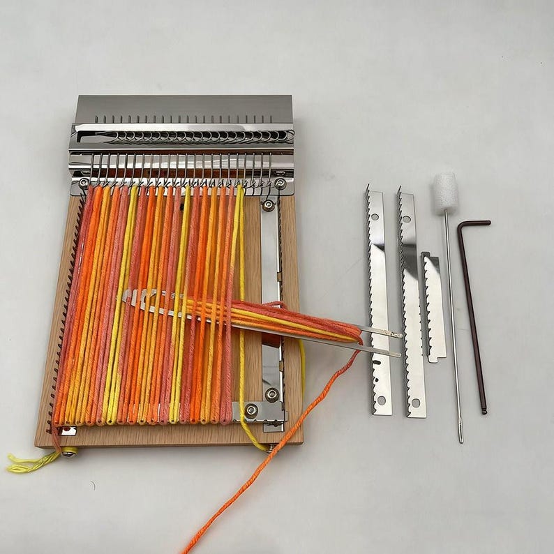 Handheld Knitting Loom – DIY Weaving Tool for Tapestry, Yarn Craft, and ...