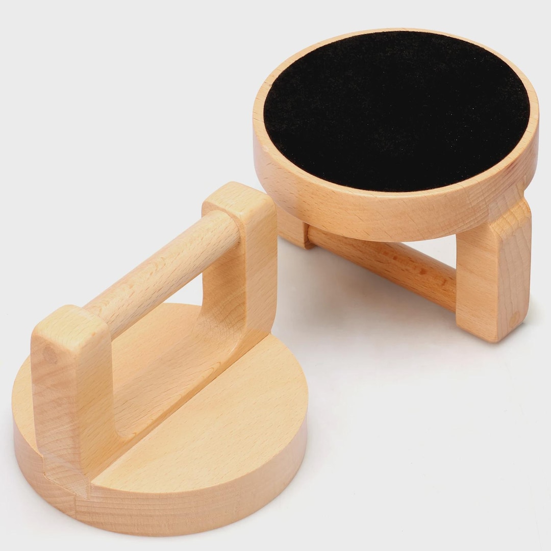 Wood Block Printing Baren Kit – Solid Beech Press for Lino, Block ...