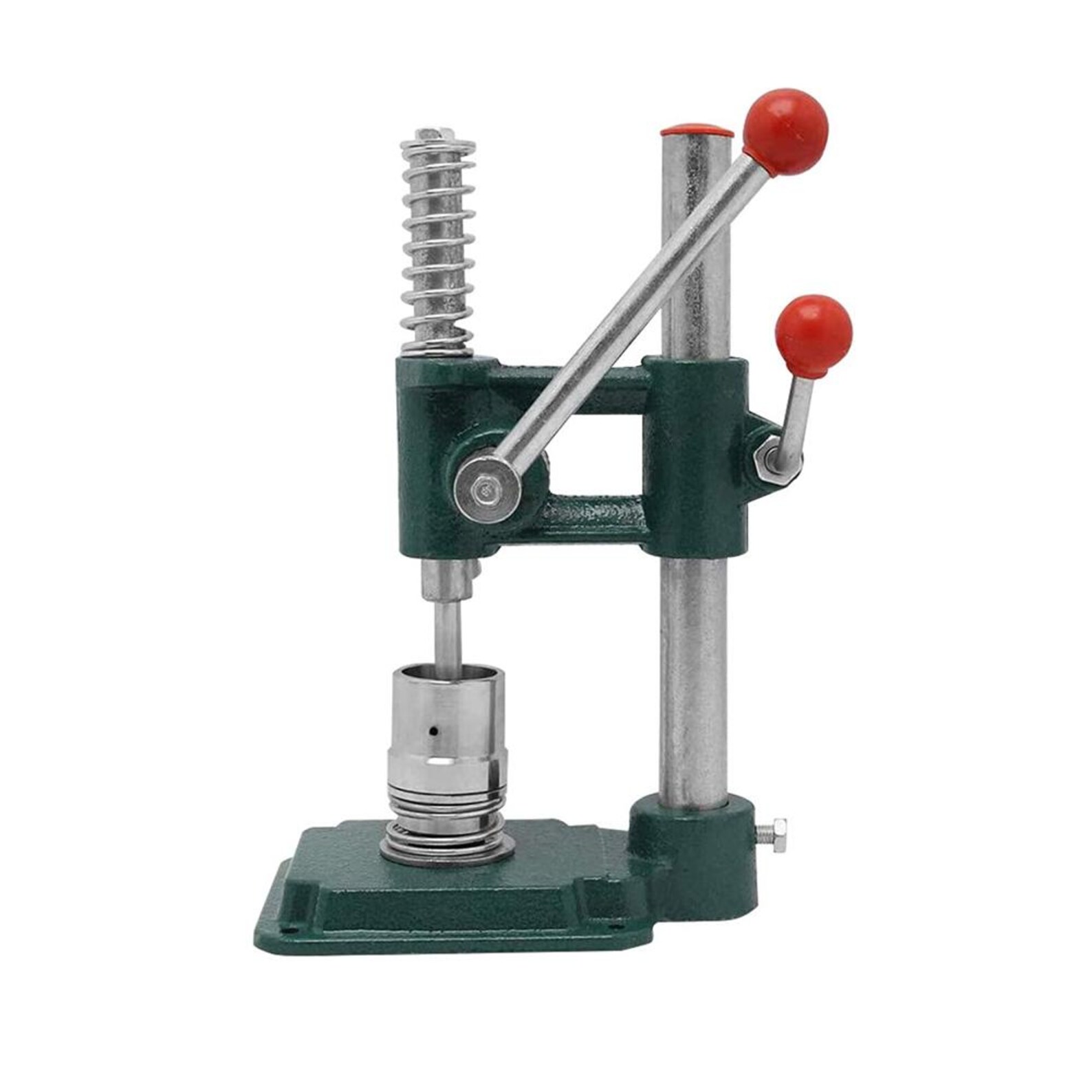 Manual Button Press Machine – Hand Press Tool for Bag Buckles & Fabric ...