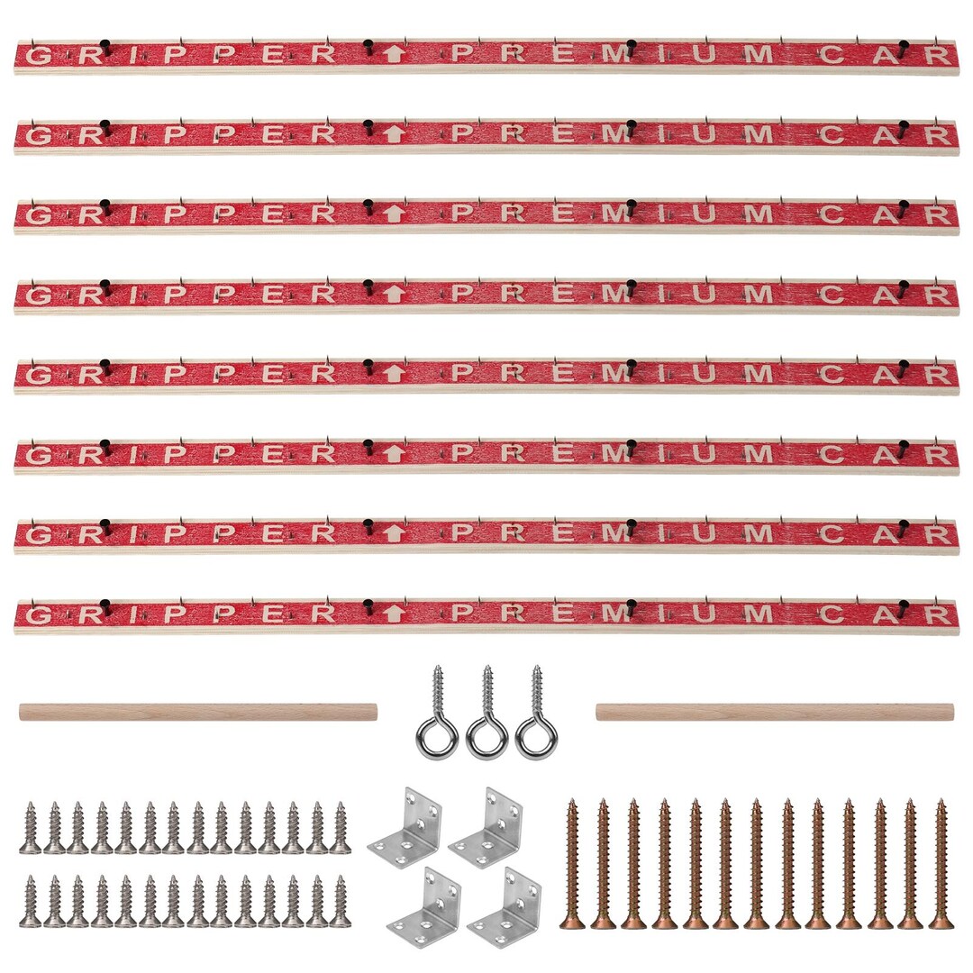 Tufting Tack Strip Set – 20" Steel Gripper Strips for Tufting Frames ...