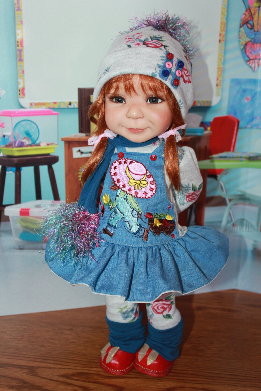 My Meadow 15" Moppets Dolls Mae, Tia, Pia, Lea and Aya Dress Set ...