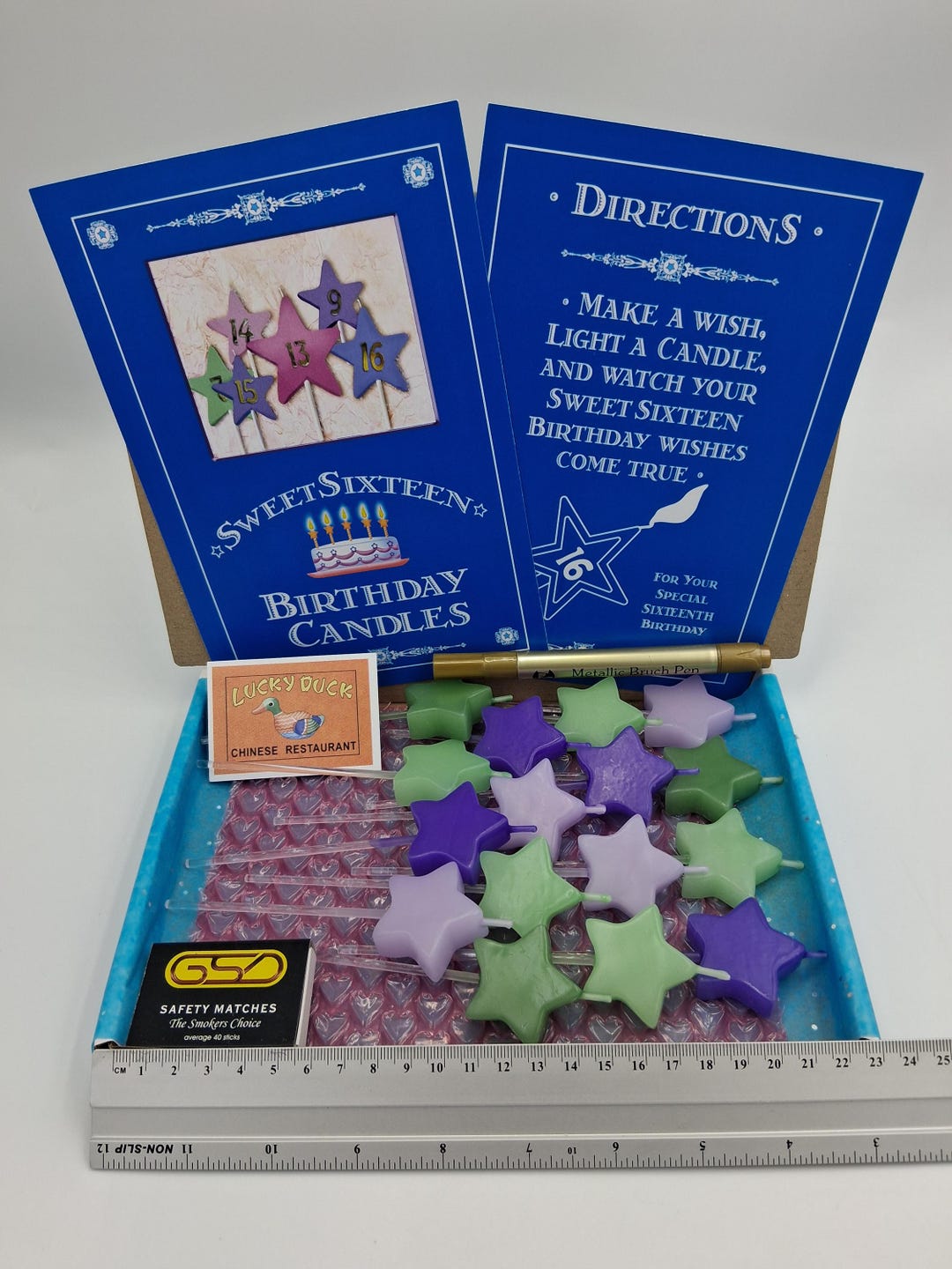 16 Wishes Candles DYI Kit – Creative Set With Star Candles to Decorate ...