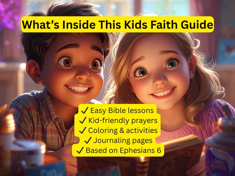 Armor of God Kids Printable PDF | Ephesians 6 Bible Activity for Kids ...