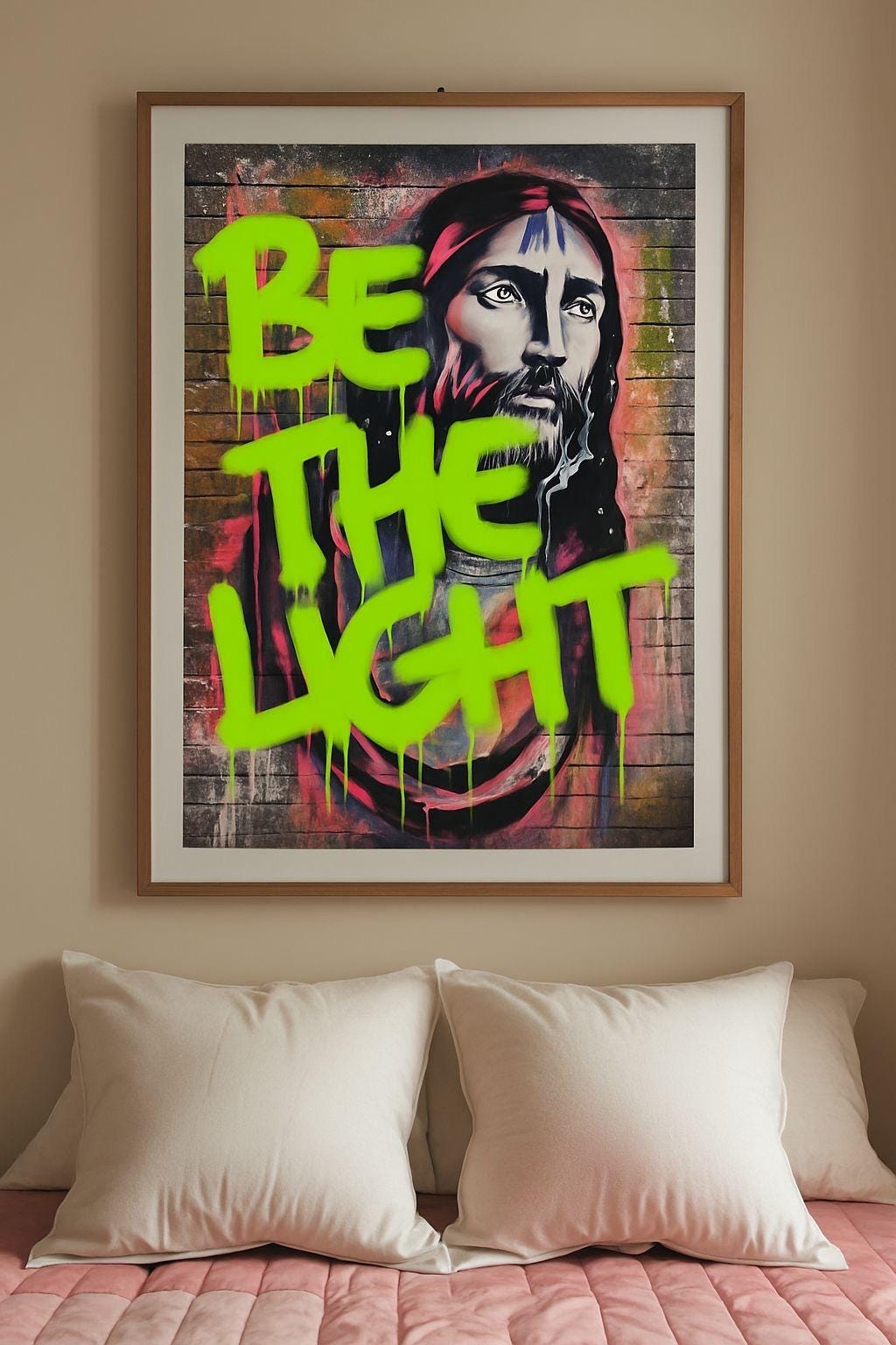 Christian Wall Art, Christ, Jesus Poster, Printable Bible Verse Decor ...
