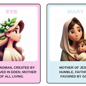Women of the Bible Flashcards – Printable - Etsy