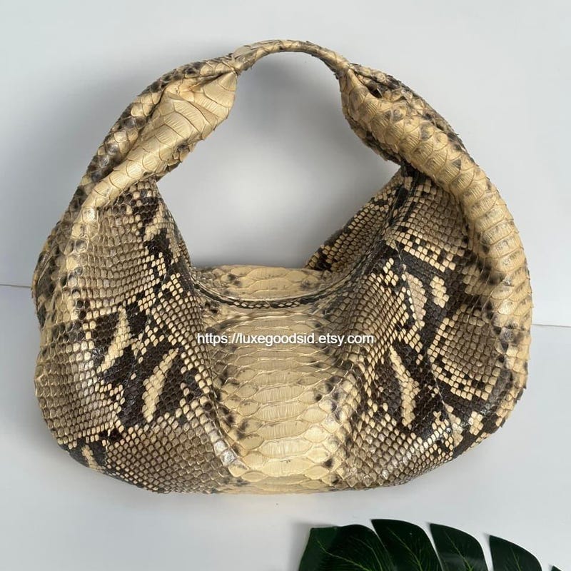 Hobo Snake Print Bag - Etsy