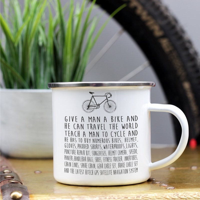 Cycling Mug - Etsy