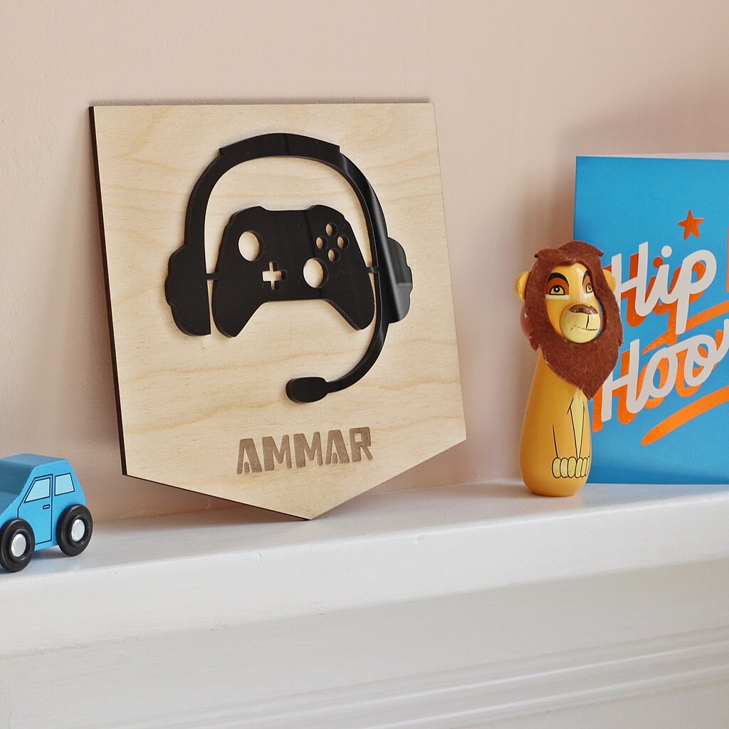 Gamer's Bedroom Sign Gamer Door Sign Door Sign Gamer | Etsy