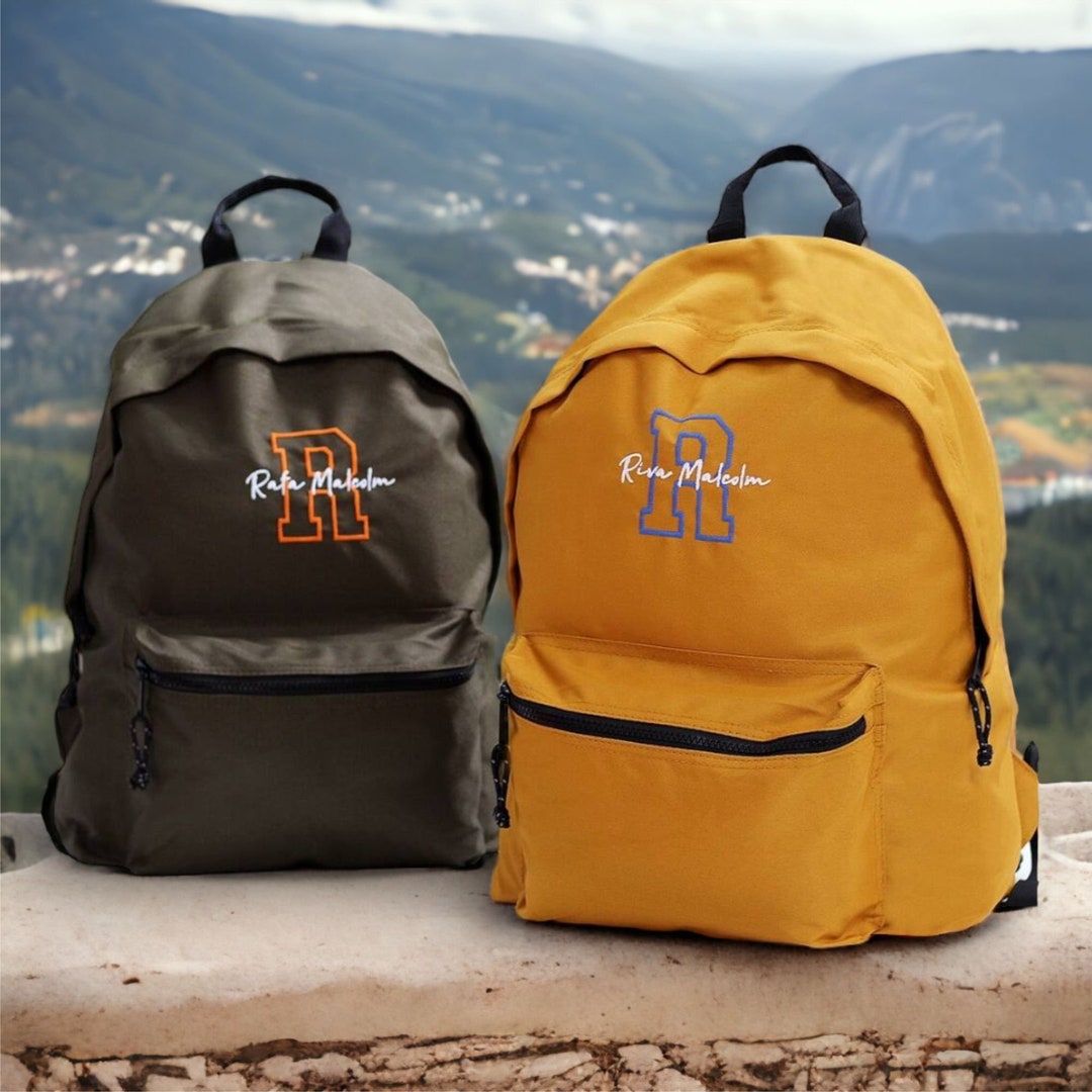 Personalised Backpack, Child's Personalised Backpack, Recycled Backpack ...