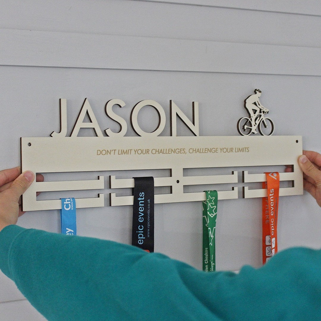 Medal Hanger, Cycling Medal Hanger, Cyclist Medal Display, Medal ...