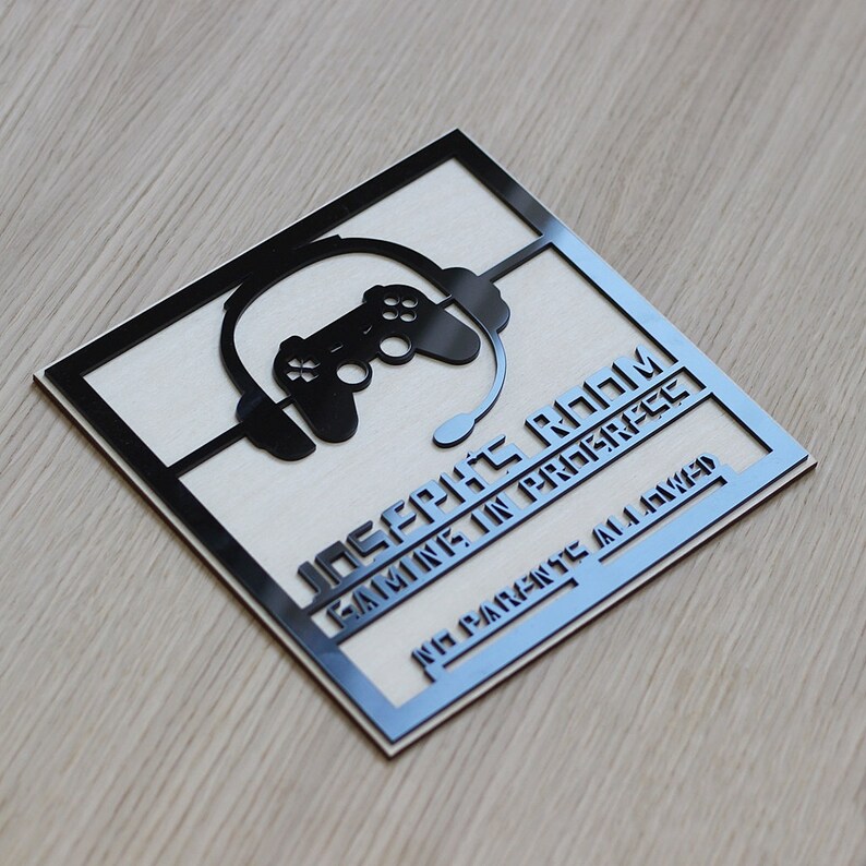 Gamer's Bedroom Sign Gamer Door Sign Door Sign Gamer - Etsy