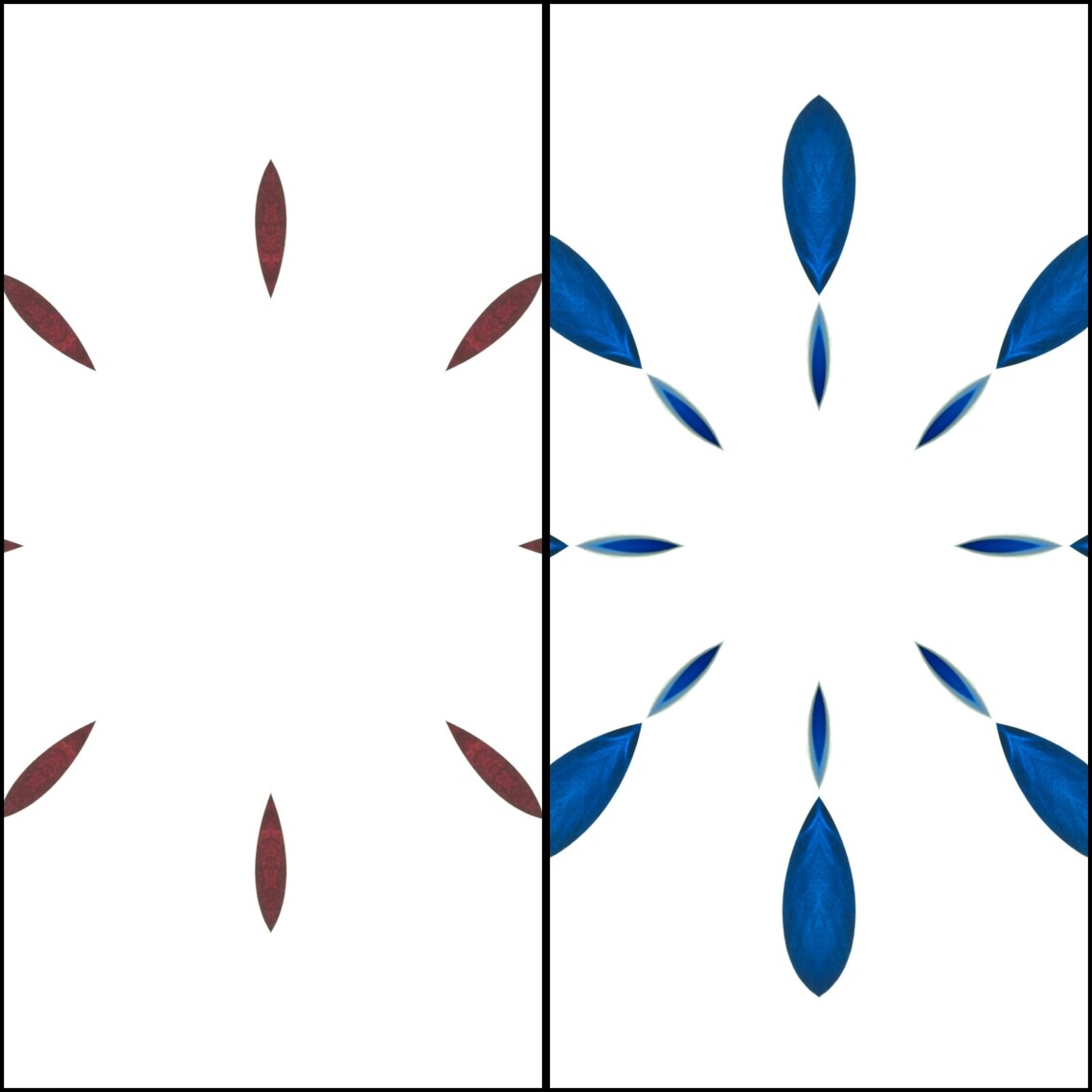 Patriotic Digital Paper Set: Red, White & Blue Geometric Patterns ...