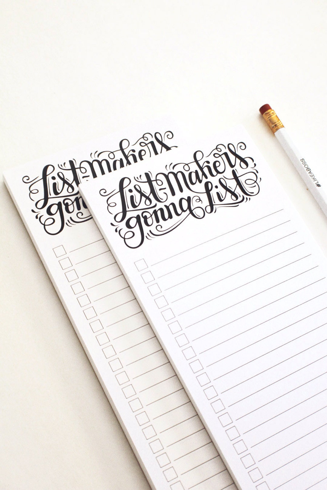 Notepad - List-makers Gonna List - 50 Tear-off Pages - Etsy