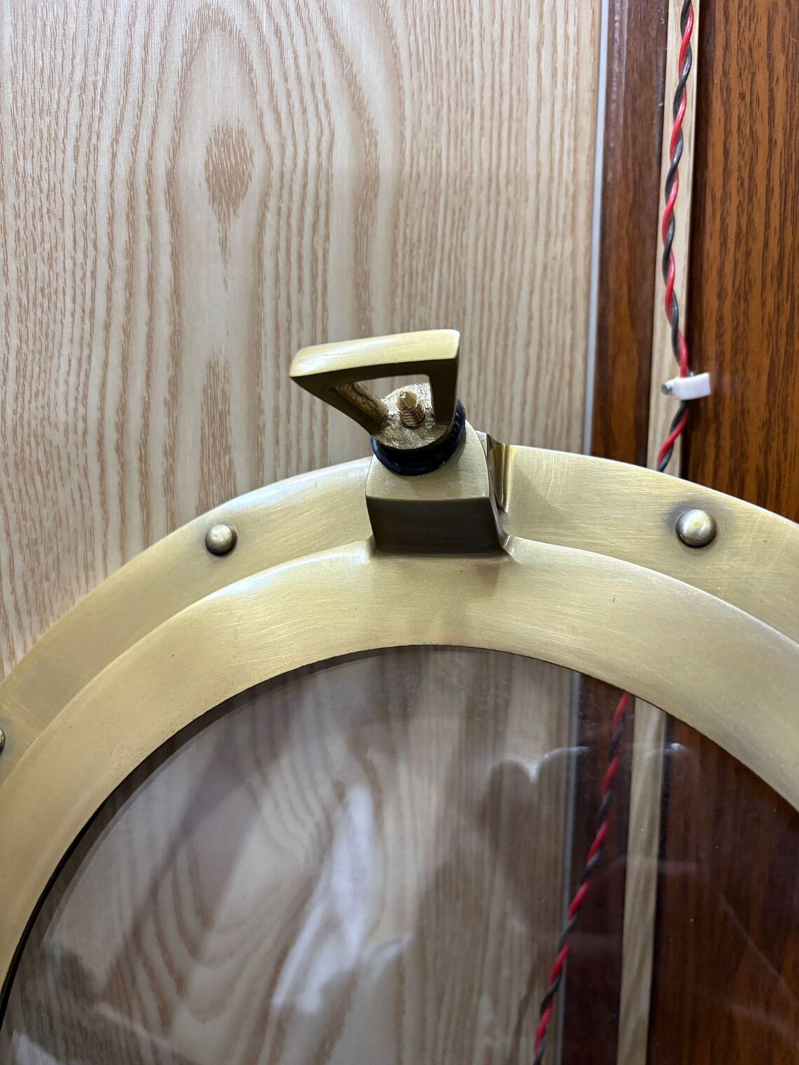 Nautical Brown Finish Marine Porthole ~ Wall Décor Window Glass ...