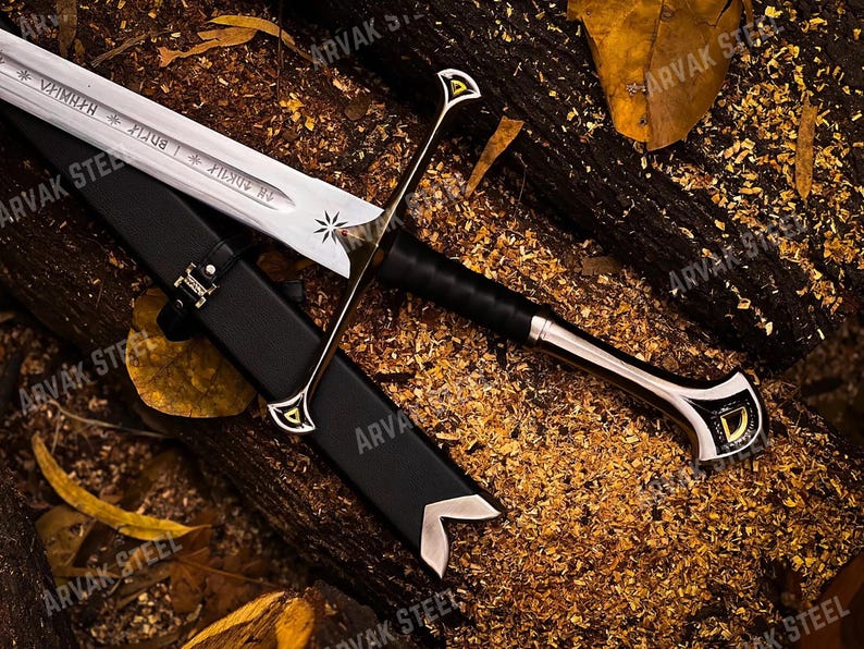Handmade Legendary Steel Sword of King Elessar's Viking Sword Master ...