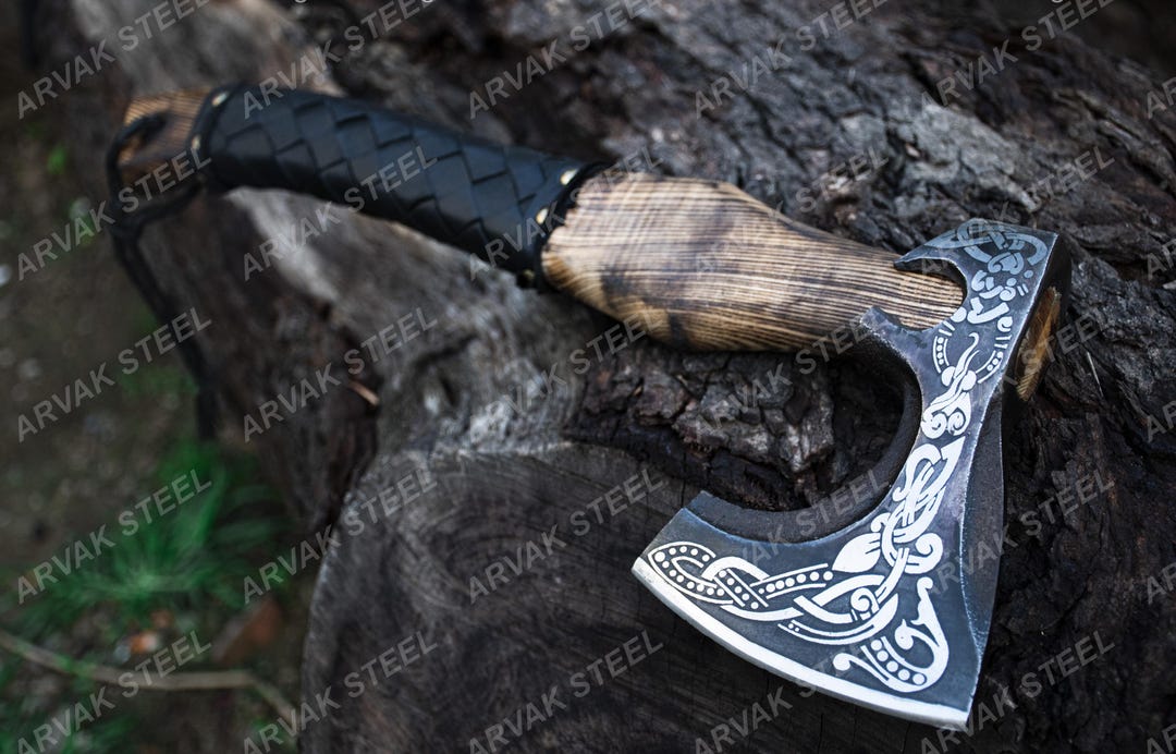 Personalized Viking Hatchet – Custom Engraved Axe for Groomsmen Gift ...