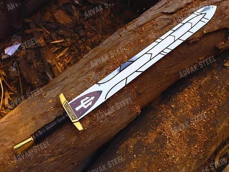 Percy Jackson Riptide Sword, Anaklusmos Replica Sword, Handmade ...