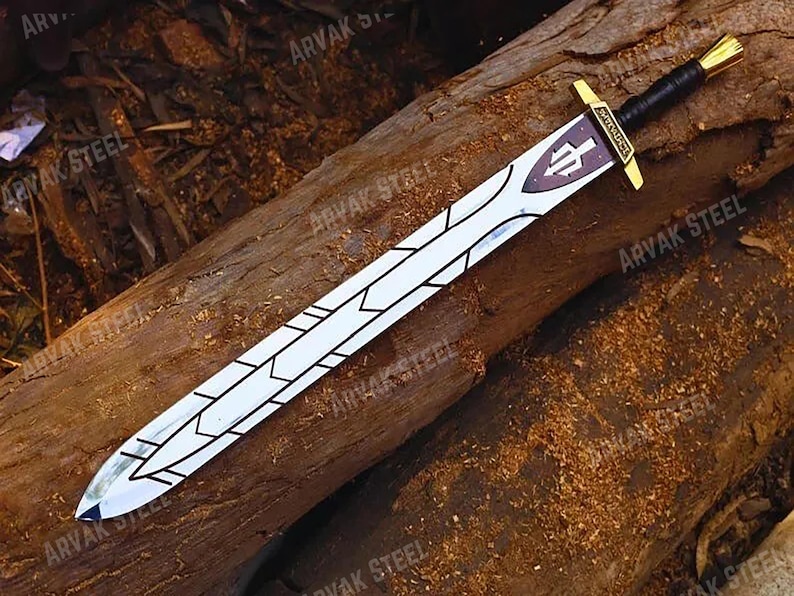 Percy Jackson Riptide Sword, Anaklusmos Replica Sword, Handmade ...