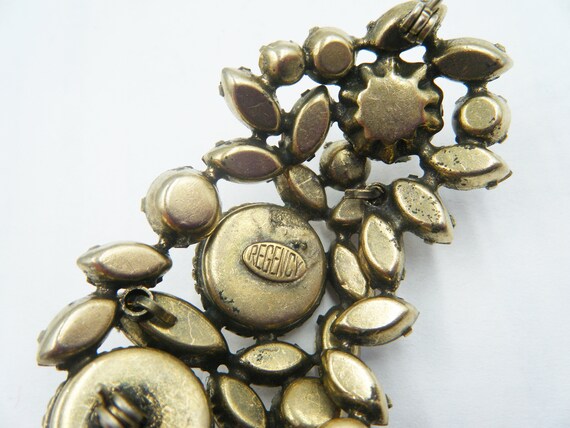 Regency topaz and faux pearl brooch. - Gem