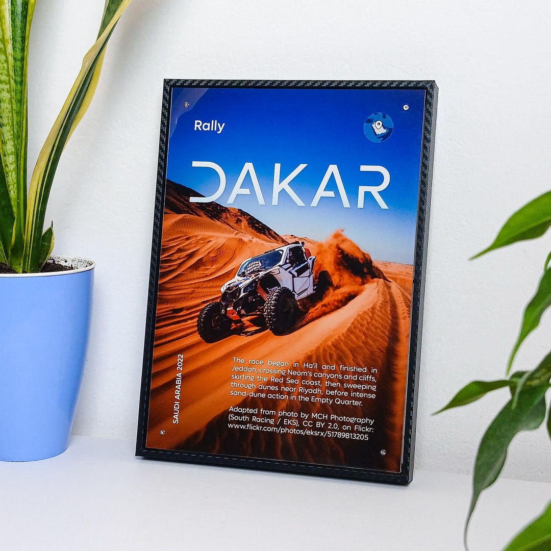 Dakar Rally Poster: Paris Dakar Race, Motorsport Wall Art - Etsy UK