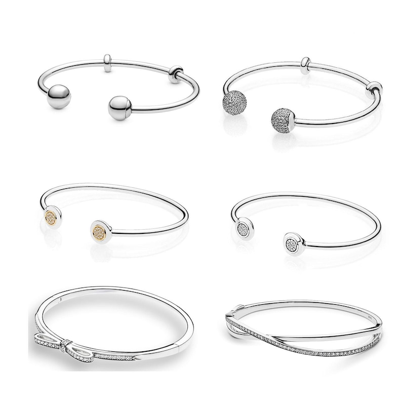 Silver Bangle - Etsy