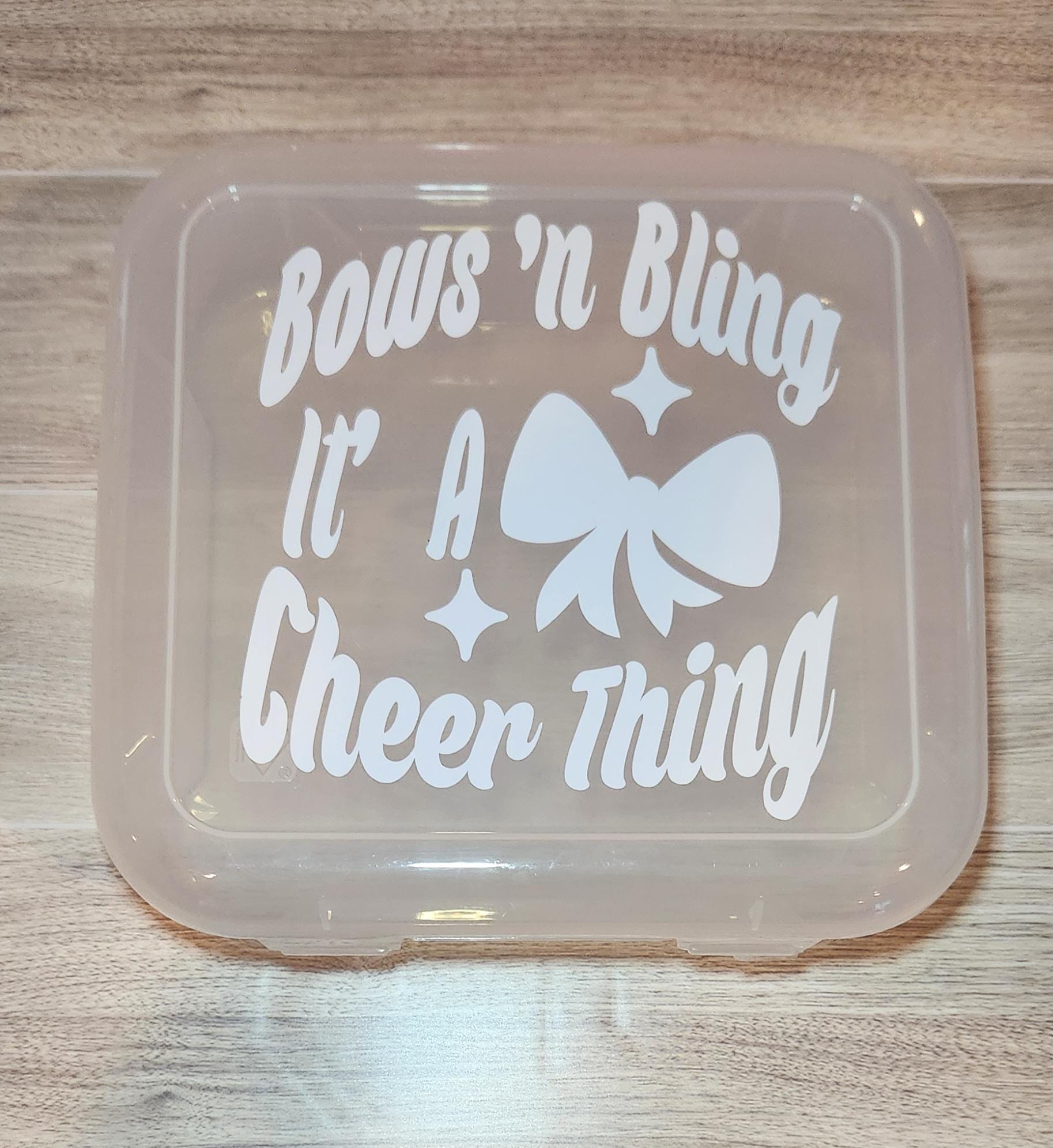 Cheer Accessories/bow Storage Box - Etsy
